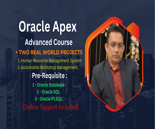 Oracle Apex Advanced course with 2 (Two) Real World Application ...
